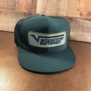 Accessories | Trucker Hat Vintage Snapback Cap Patch Logo Nos | Poshmark